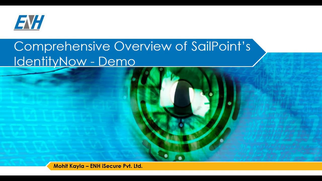 ENH iSecure Overview Of IdentityNow Demo - YouTube