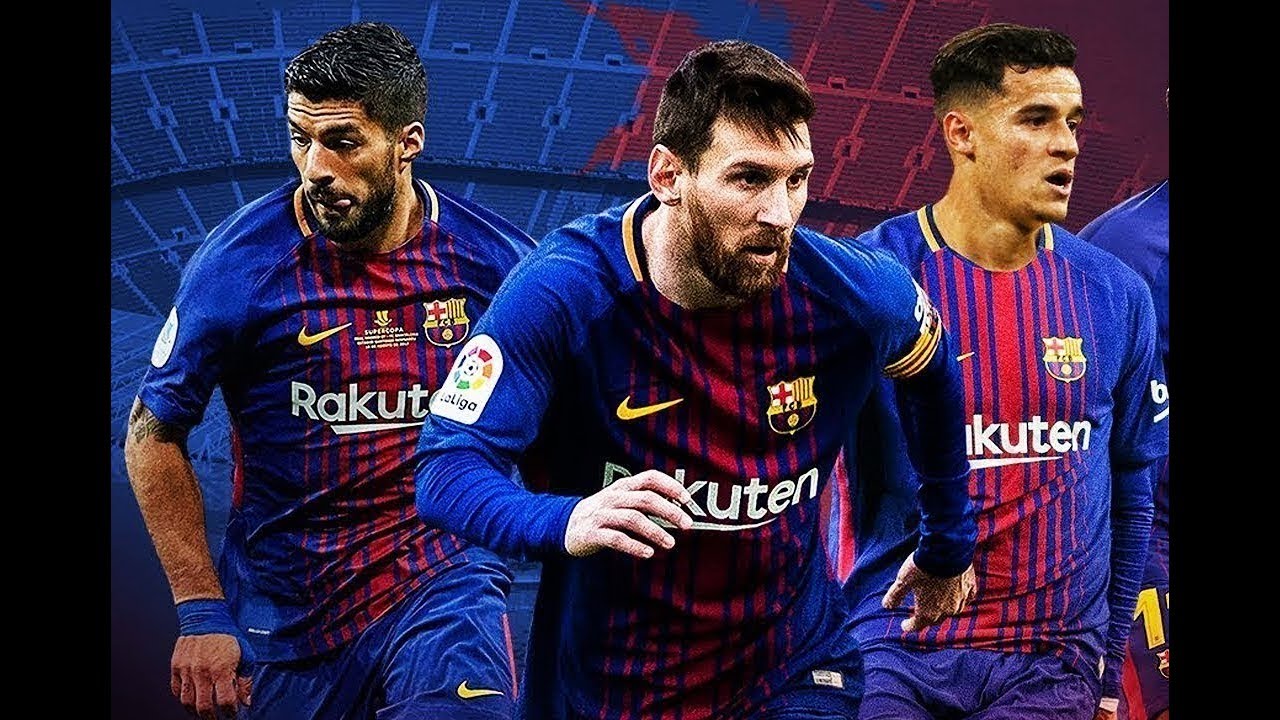 MSC Magical Trio Messi, Suarez & Coutinho Barca Land - YouTube