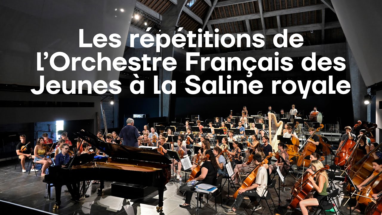 Les musiciens de l'Orchestre Français des Jeunes préparent leur grand ...