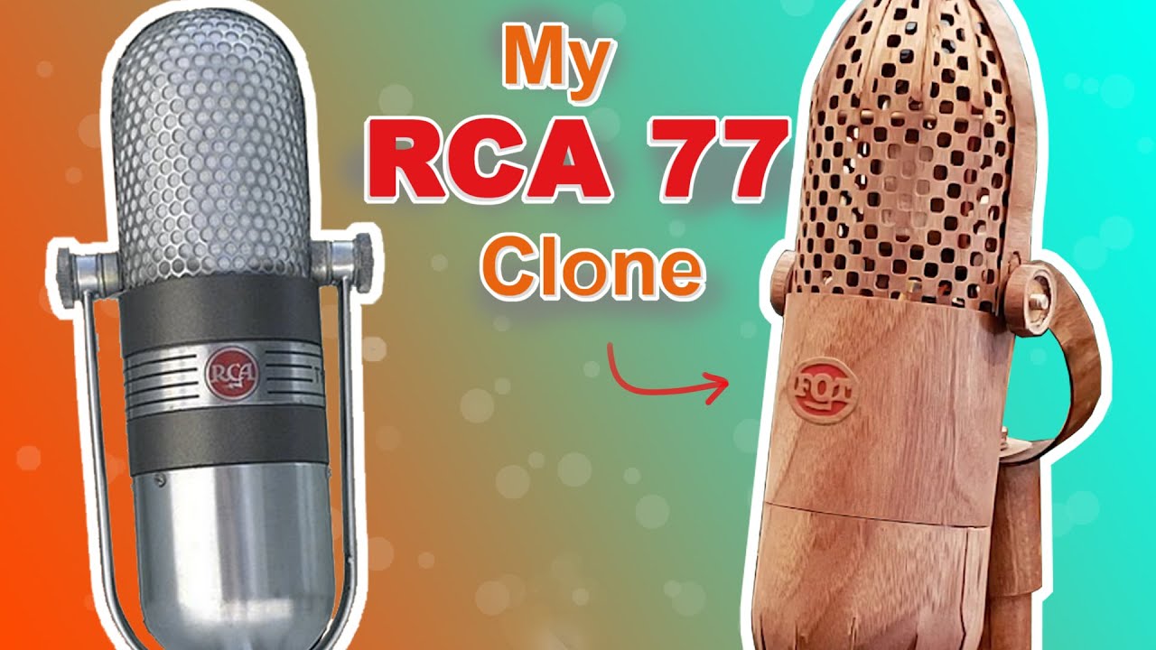 DIY Ribbon Microphone RCA 77 Mic WARNING: TRYPOPHOBIA #maker #diy - YouTube