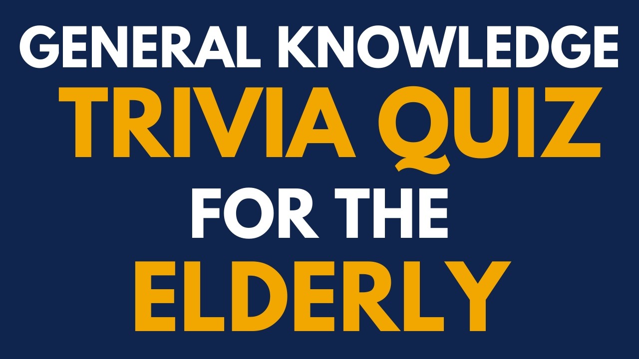 ONLY PEOPLE AROUND 70 YEARS OLD CAN PASS THIS QUIZ! | 35 QUESTIONS # ...