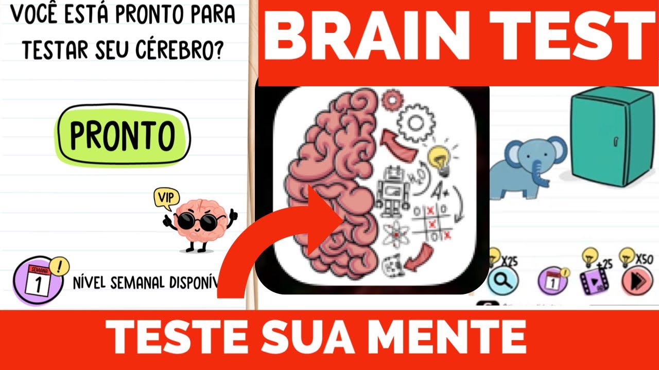 TESTE SEU CÉREBRO 🧠 COM BRIAN TEST JOGO SUPER INTERATIO - YouTube