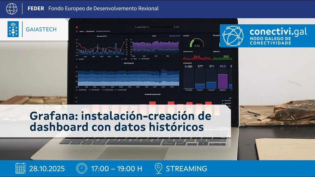 Grafana: instalación-creación de dashboard con datos históricos - YouTube