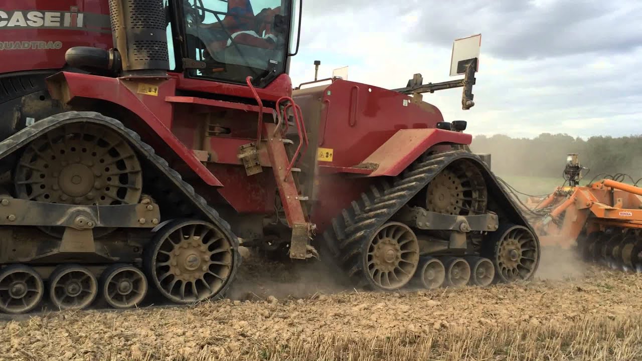 CASE QUADTRAC 500 et SIMBA solo 600 - YouTube