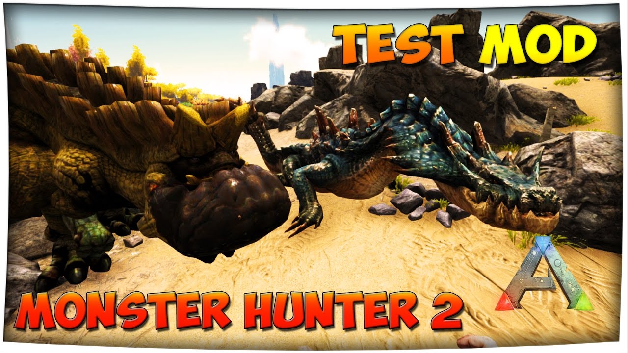 MONSTER HUNTER SUR ARK 2 NOUVELLES CREATURES | Présentation de mod ARK ...