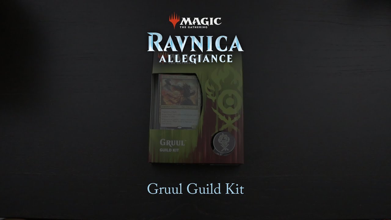 Magic: The Gathering: Ravnica Allegiance: Gruul Guild Kit - YouTube