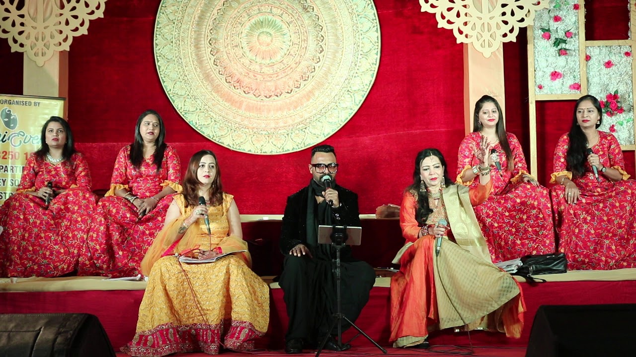 ગણેશજી | Traditional Lagna Geet | Atithi Event | Gujju Wedding | Live ...