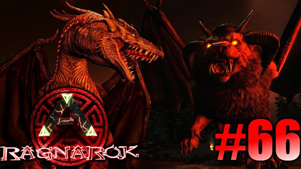 ARK: Ragnarok #66 - Bosskampf gegen den Dragon & Manticore in der ...