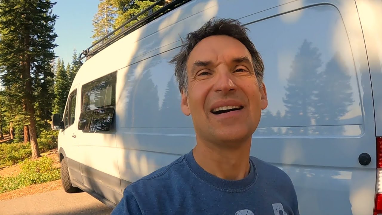 Van Roof Rack, fairing, tree branch protectors, roof rack lights and ...