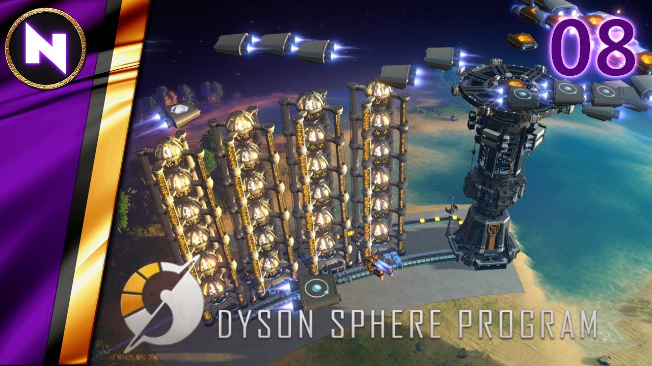 UNLOCKING MID-GAME WITH YELLOW CUBES | #8 | Dyson Sphere Program | Lets ...