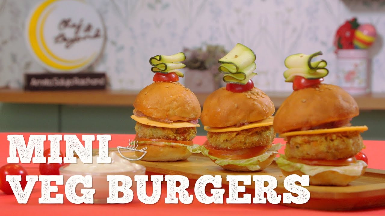 Mini Veg Burgers || Toddler Tuesdays || Kids Recipes || Amrita Raichand ...