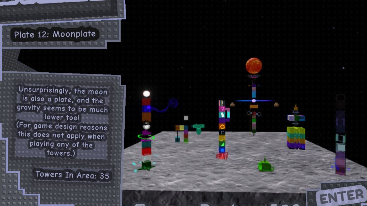 All Effortless-Medium Towers in the baseplate project: Moonplate ...