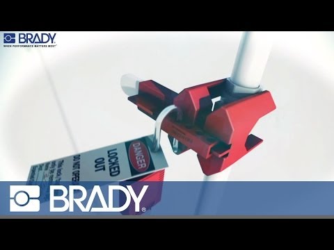 Brady Lockout Tagout Device Movie: Ball valve lockout - YouTube