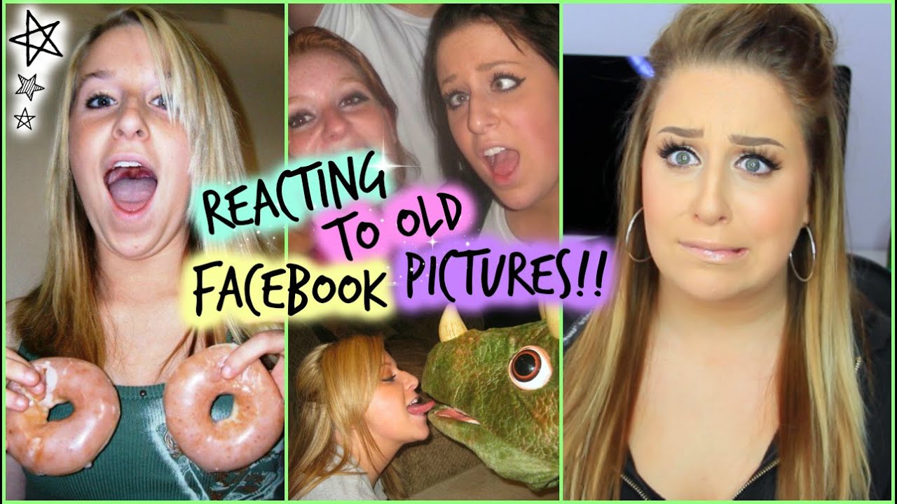 Reacting To Old Facebook Pictures!! - YouTube
