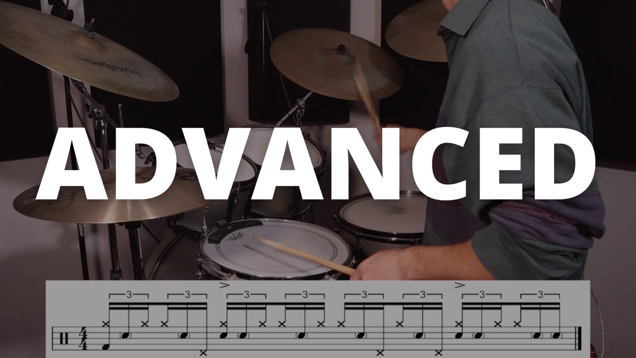 Try This ADVANCED Drum Groove - Quick Drum Lesson - YouTube