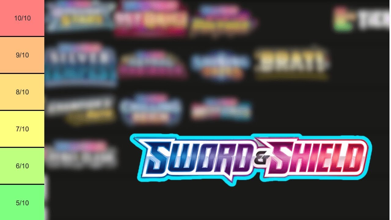 Pokemon Sword & Shield Sets Tier List! - YouTube