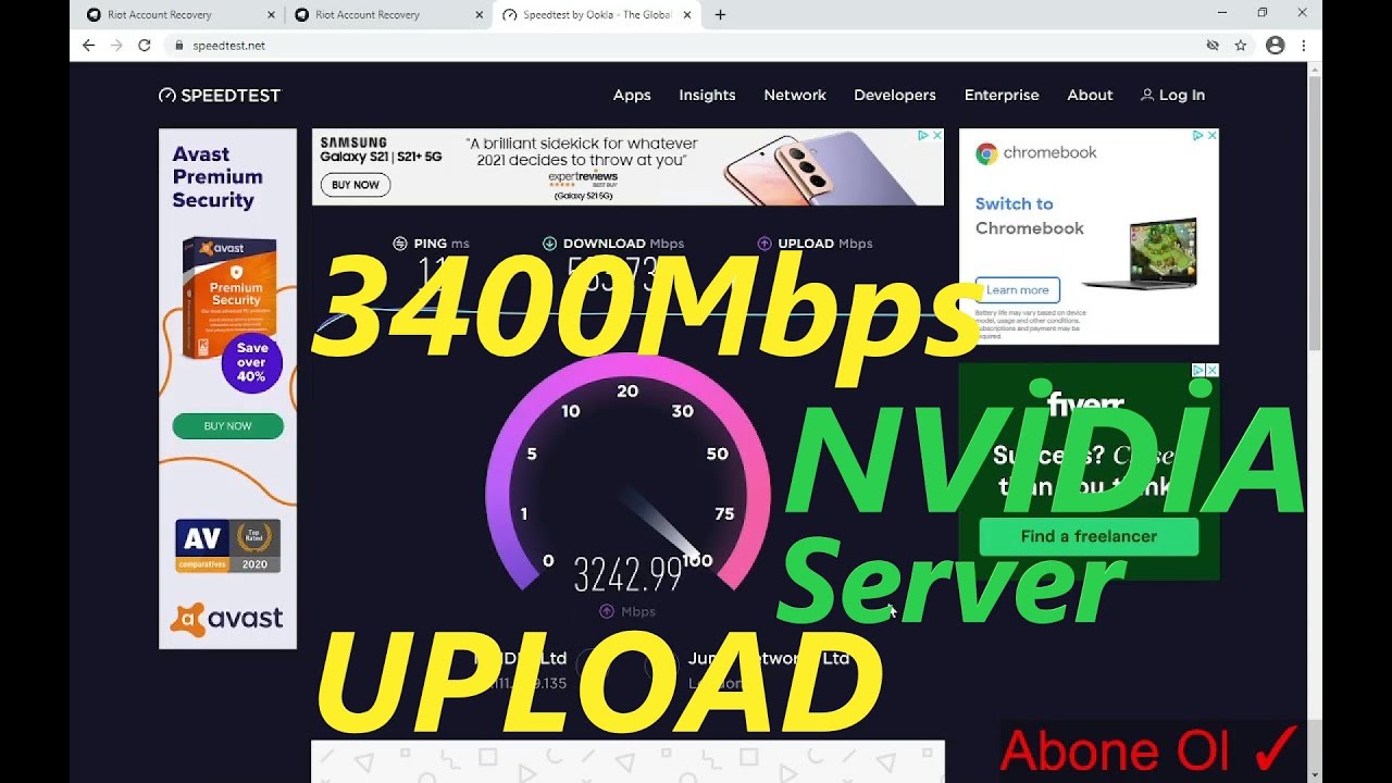 GeForce Now Server Speed Test - YouTube