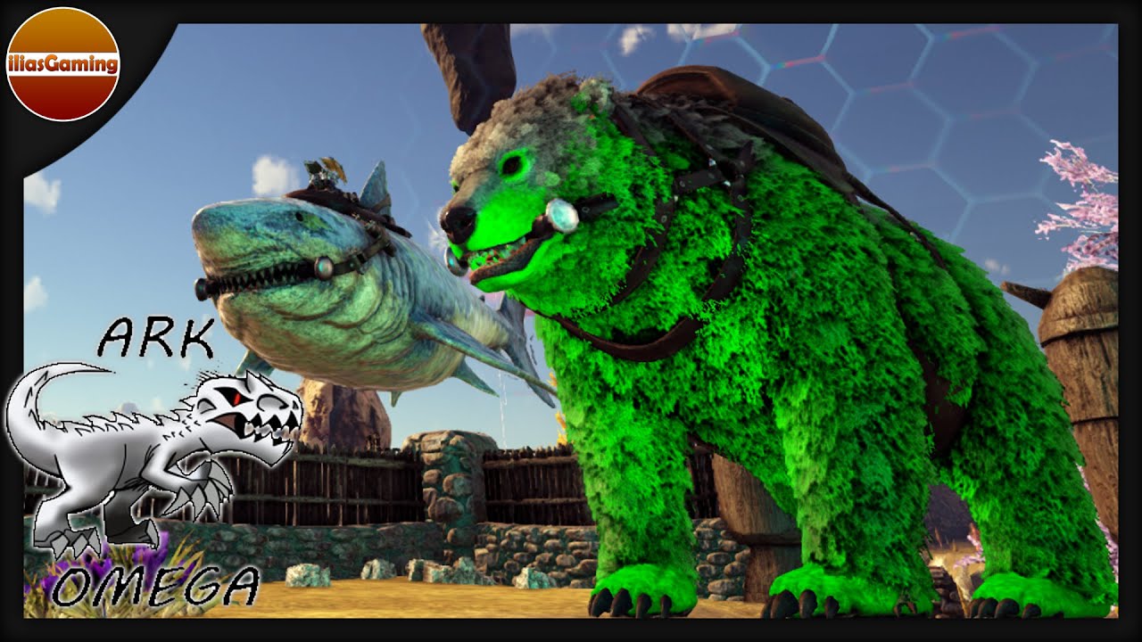 Αυτός ο καρχαρίας πετάει στον αέρα! ARK Omega on Fjordur E23 - YouTube