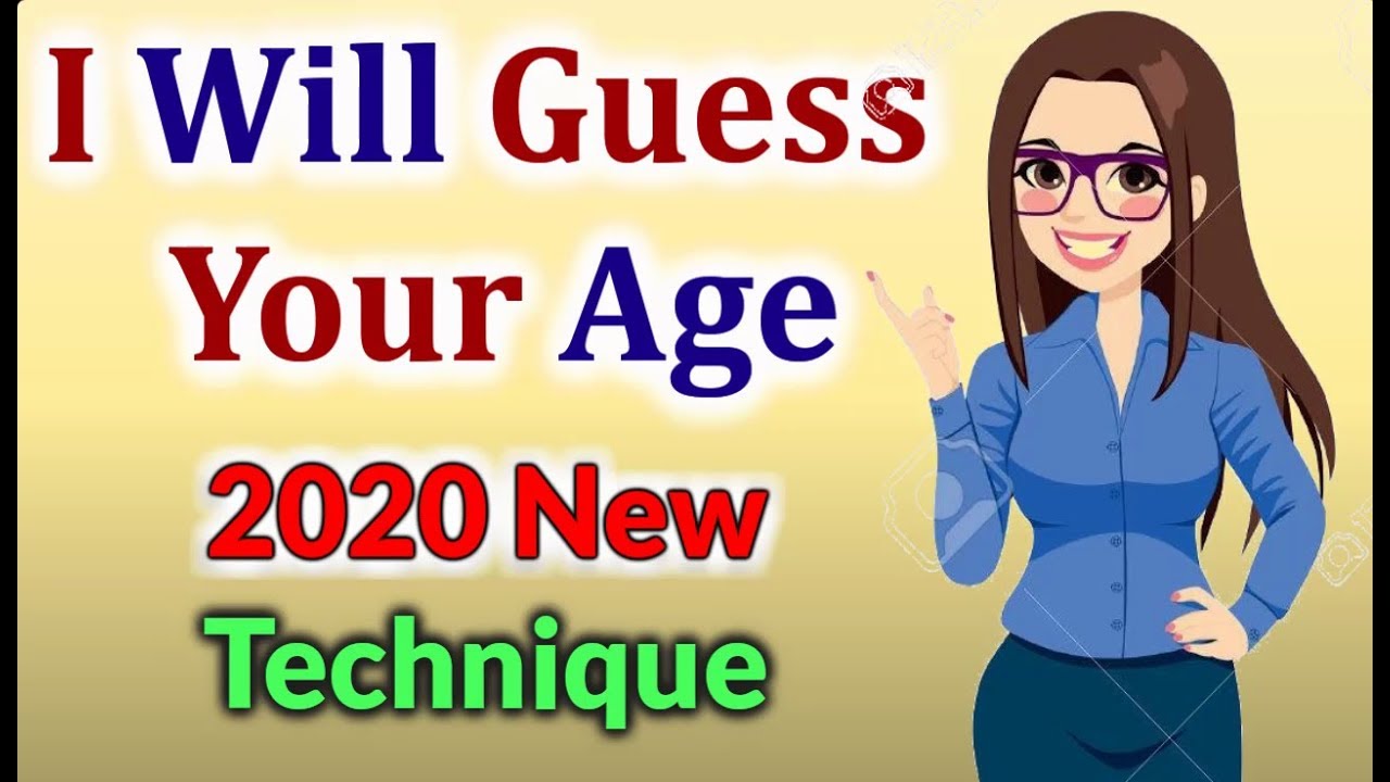 I Will Guess Your Age | How Old You Are | Maths Amazing Trick | Age ...