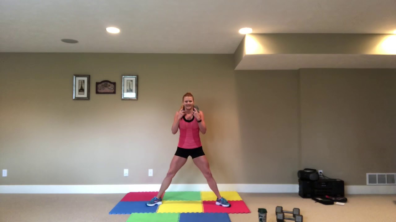 Leg strength day--30min leg focus with stretch at end - YouTube