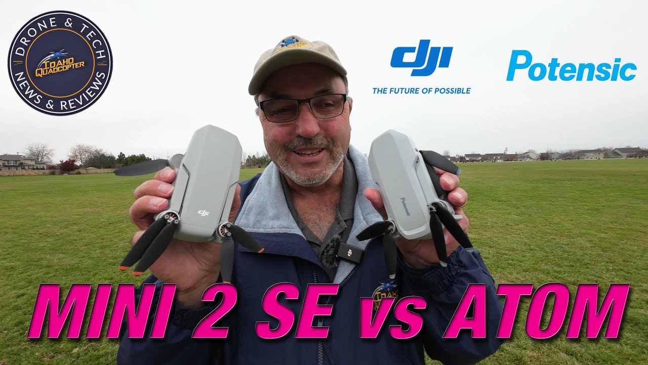 Potensic Atom vs DJI Mini 2 SE - Drone Shootout Comparison - YouTube
