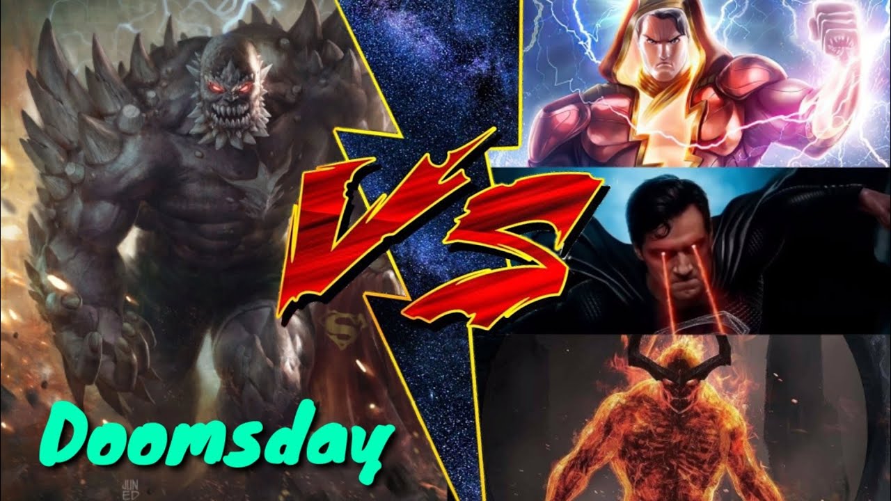 Doomsday vs surtur / doomsday vs superman / Doomsday vs Shazam / in ...