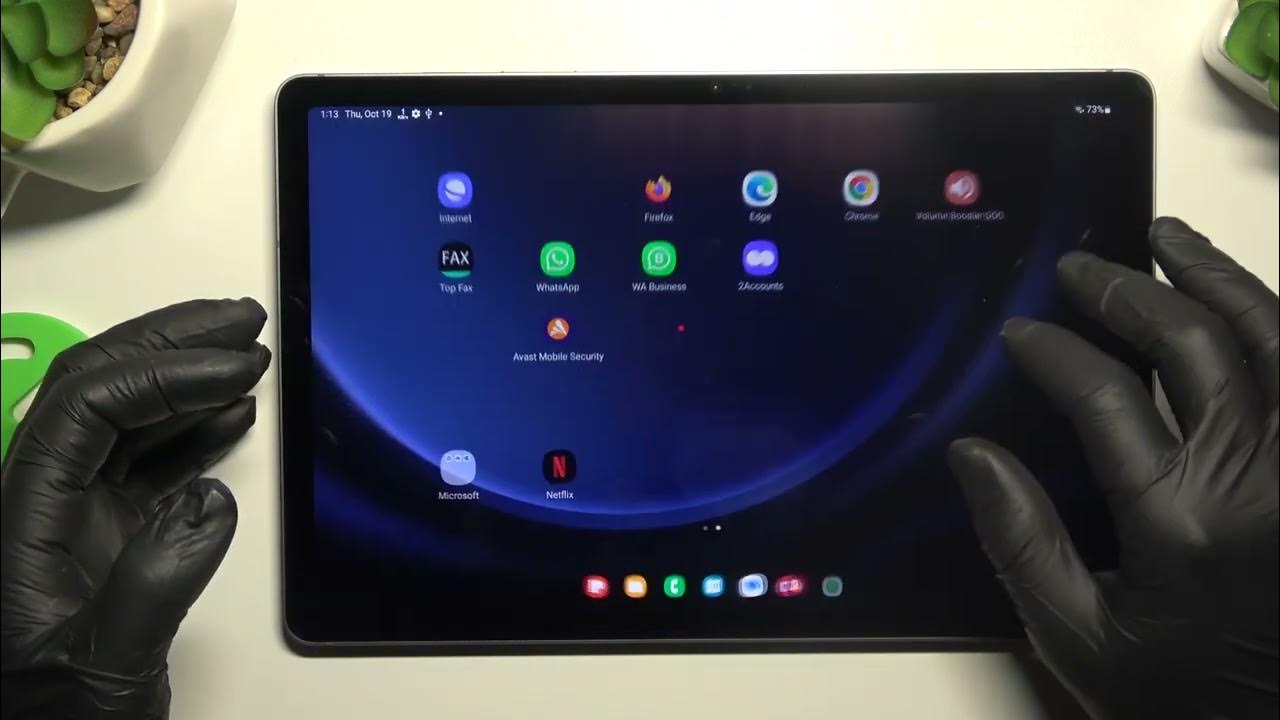 How to Add New Apps to Home Screen in Samsung Galaxy TAB S9 FE – Add ...