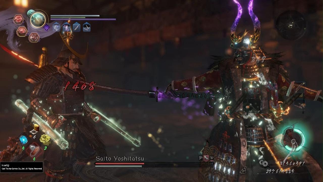 Nioh 2 Remastered - Saito Yoshi tatsu DotN - YouTube