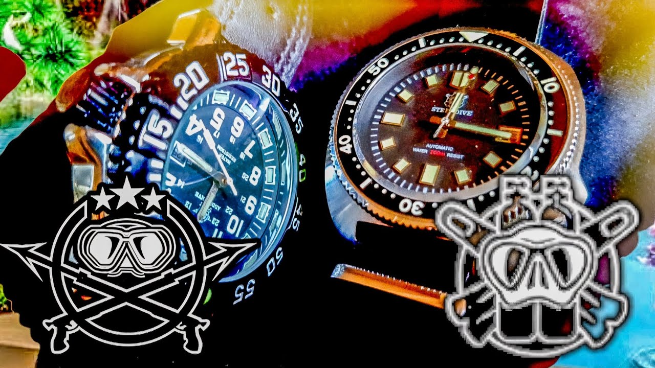 INCREIBLES CORREAS RELOJ STEELDIVE SD1970 ADDIESDIVE LUMINOX 050S ...