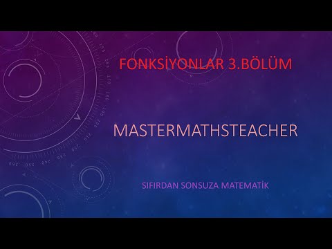 FONKSİYONLAR 3.Bölüm (pdf altta)
