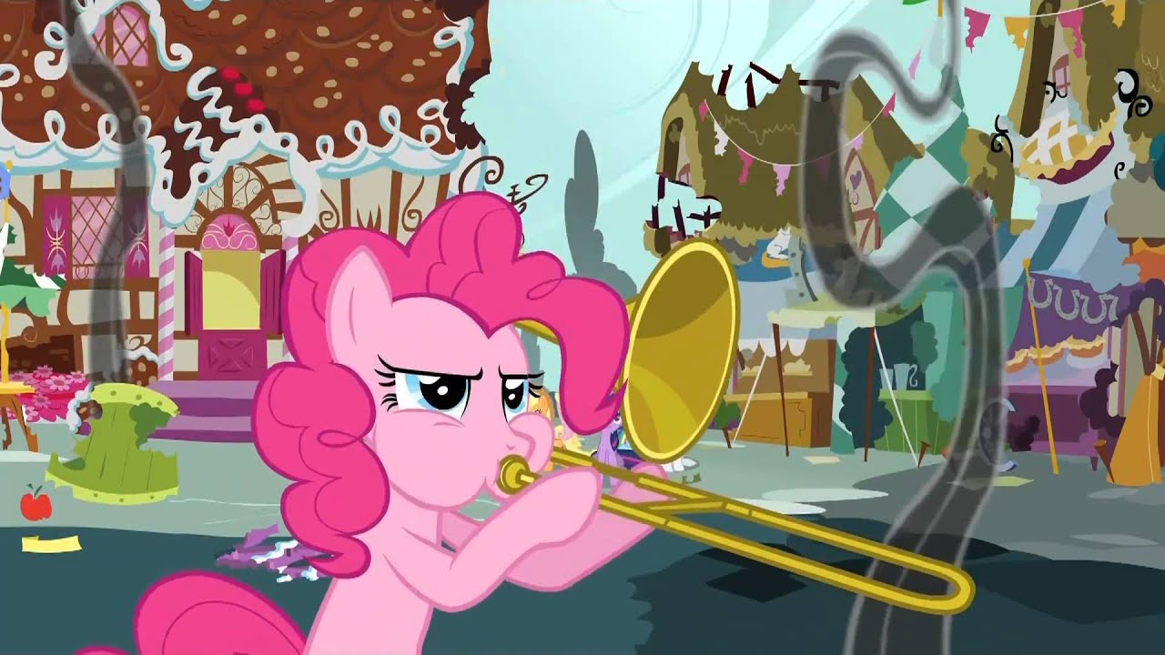Pinkie Pie playing the trombone [1080p] - YouTube