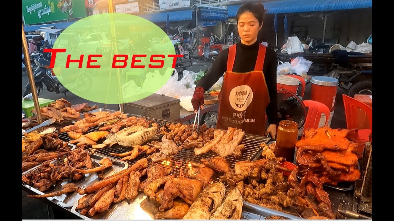 Amazing! Rolling chicken, Roasted duck, fish, pig's rib, belly, the ...