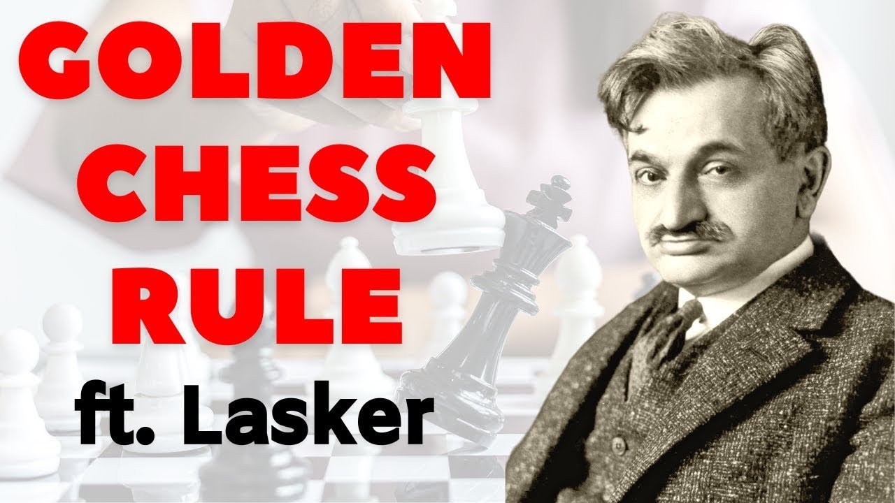 CHESS MINDBLOWING OPENING | LASKER GOLDEN RULES #chess # ...