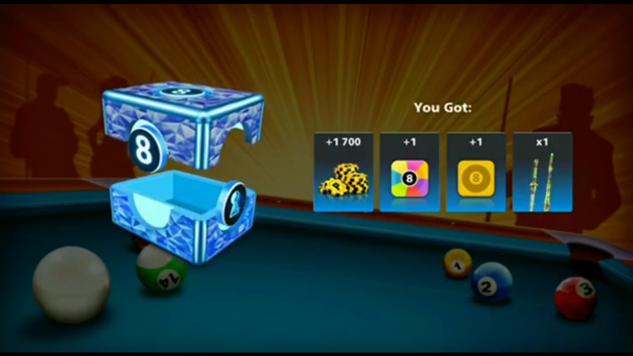 8 Ball Pool Opening 13 legendary cues on new year eve - YouTube