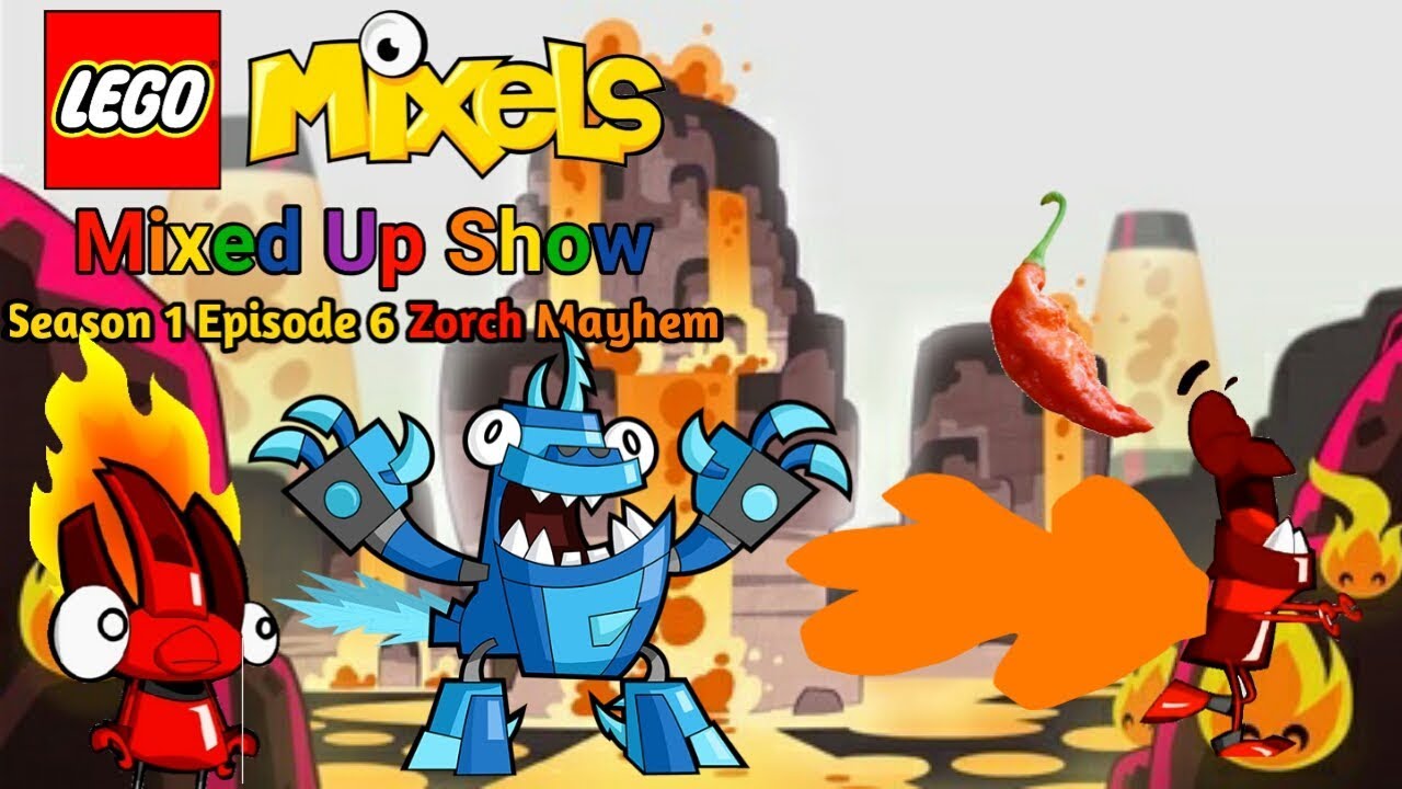 Lego Mixels: Mixed Up Show Season 1 Episode 6B Zorch Mayhem (Stop ...