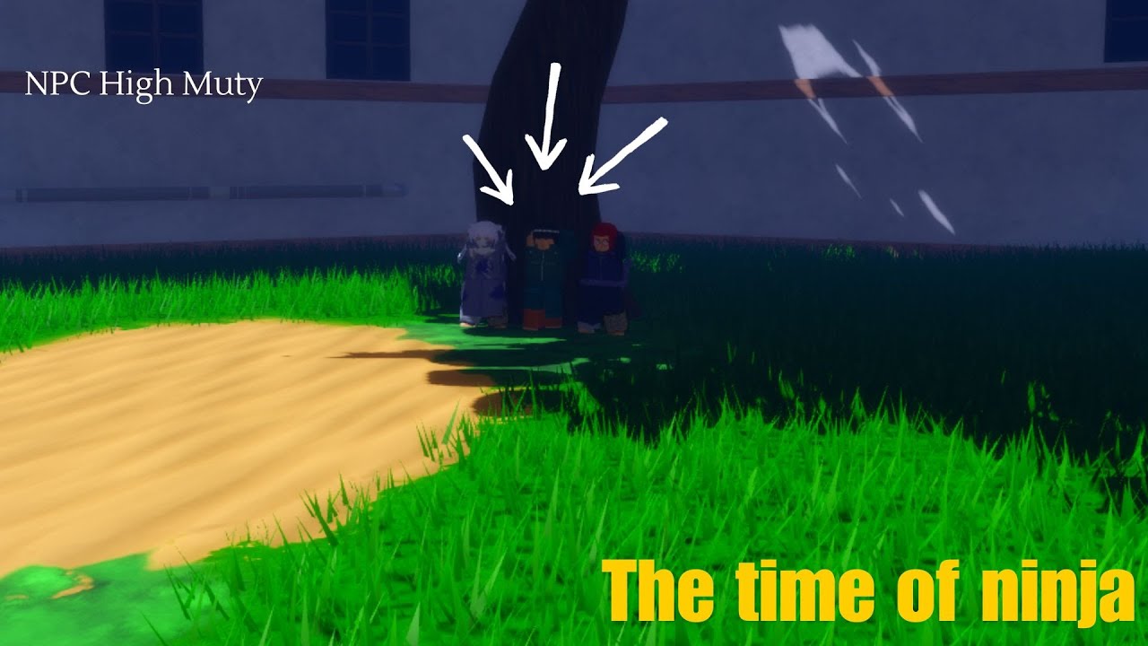 NPC High Muty training Location (The time of ninja) #roblox - YouTube