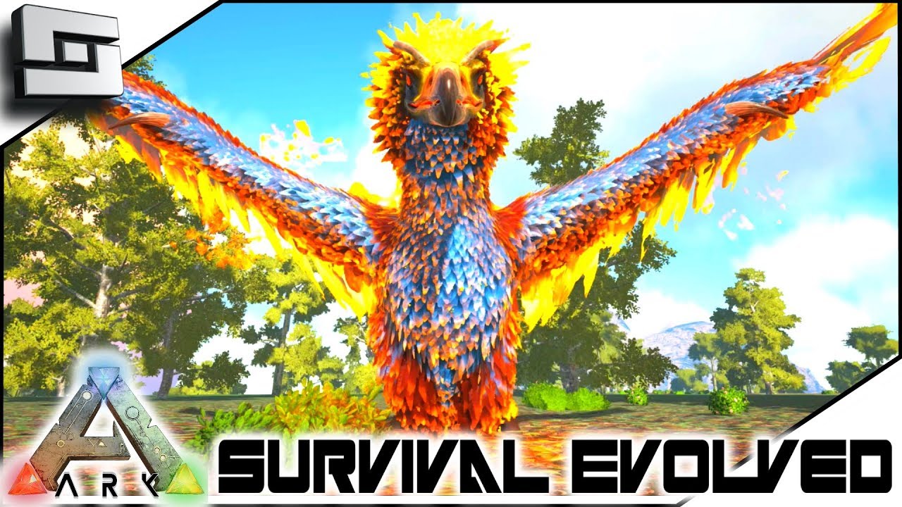 THE GODFEATHER! TAMING A PHOENIX! ARK: Survival Evolved - S2E10 ...