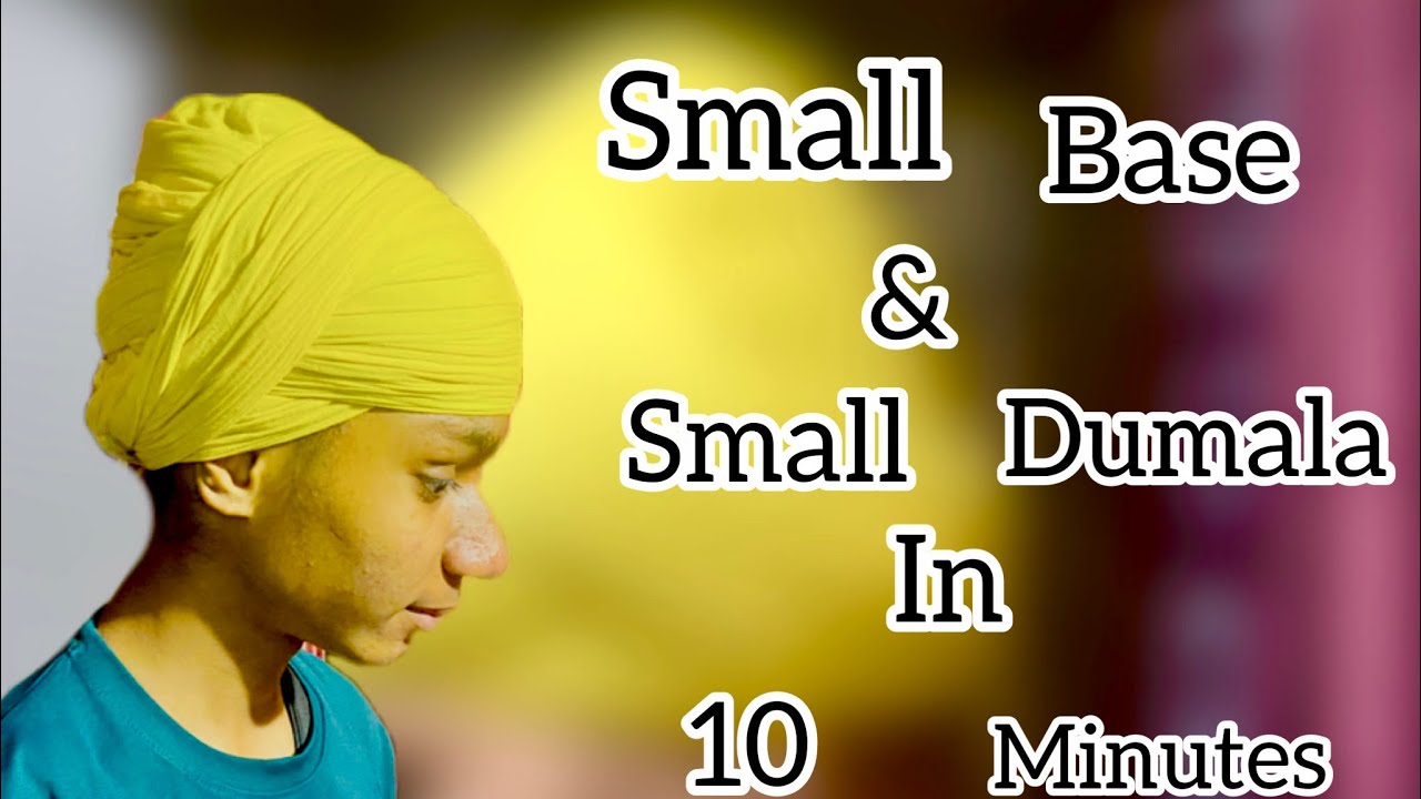 How to tie Small dumala in 10 min #youtube #dumala #trending - YouTube
