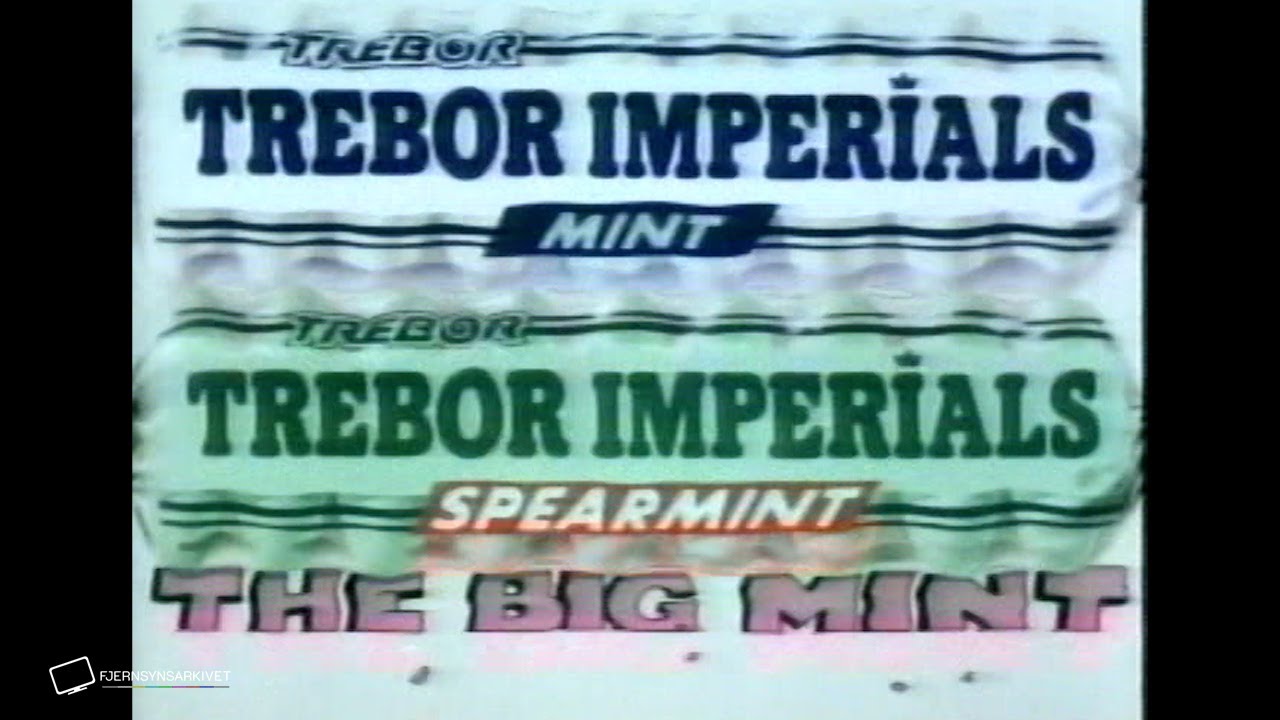 Trebor Imperials - Spearmint Ad (1986) - YouTube