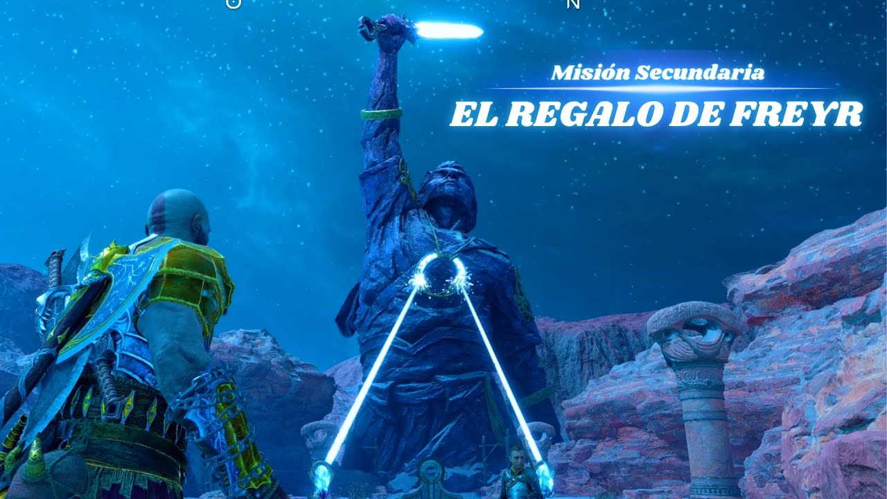 EL REGALO DE FREYR - Misión Secundaria 17 - ALFHEIM - God of War ...
