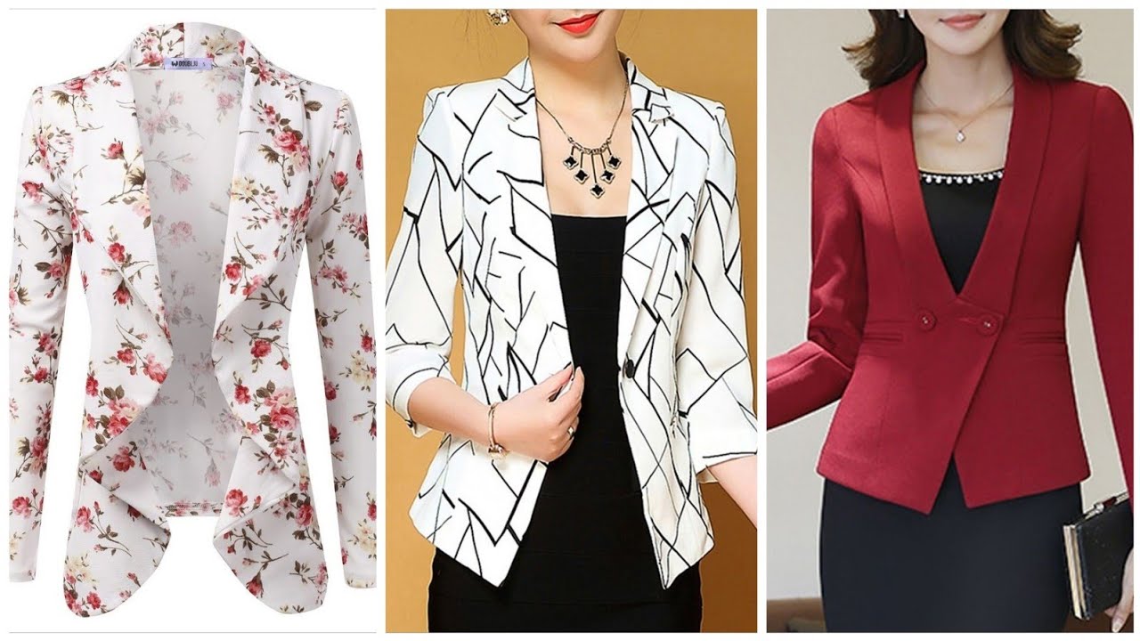 Most Stylish Blazer designs for business women || coat and jacket ...