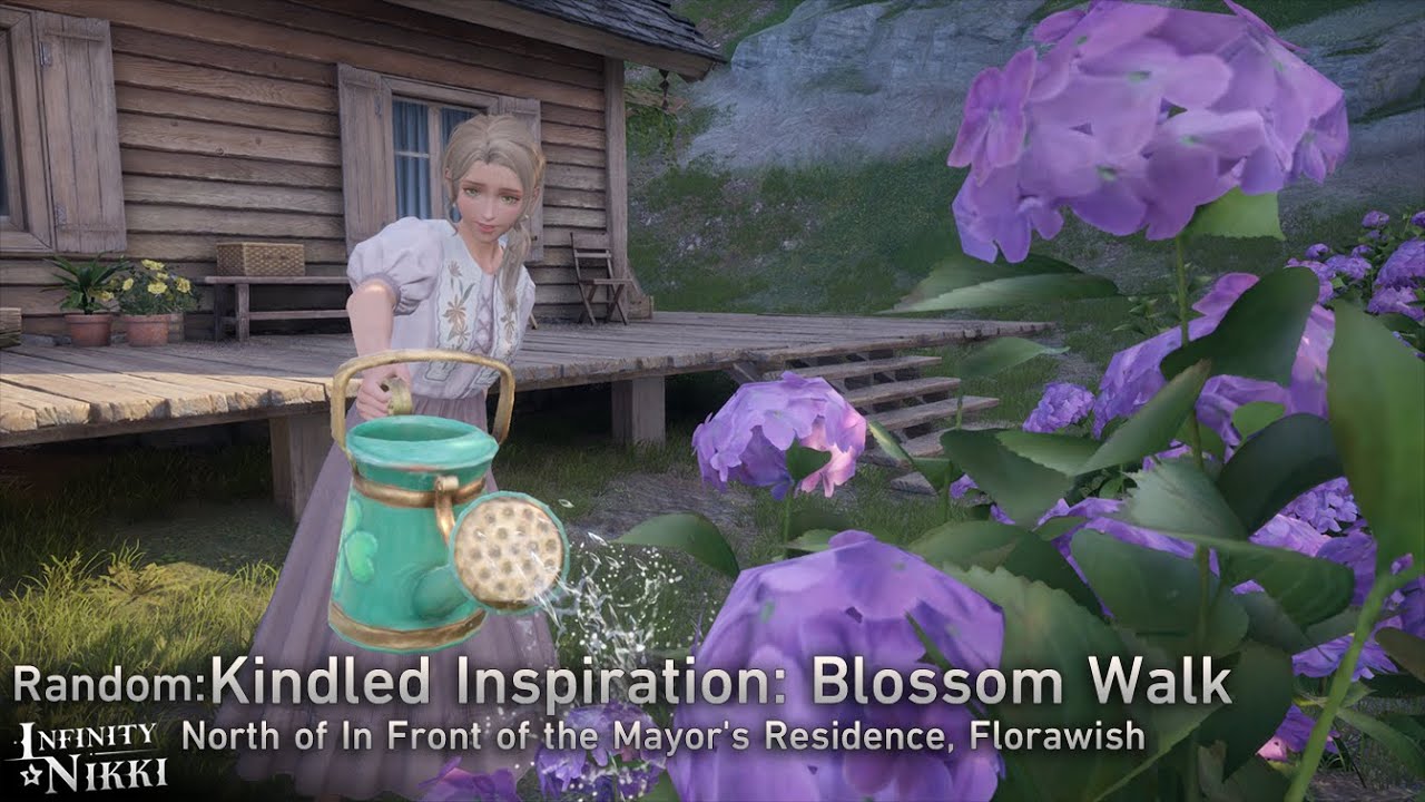 Infinity Nikki - Random: Kindled Inspiration: Blossom Walk - YouTube