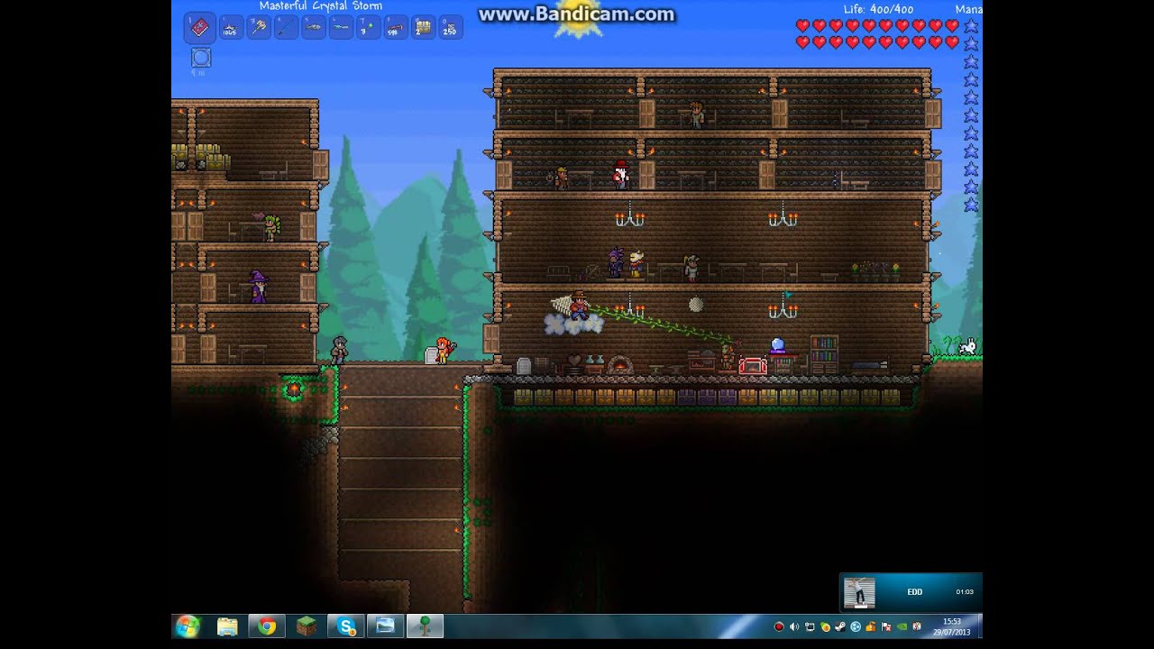 first terraria video !! - YouTube