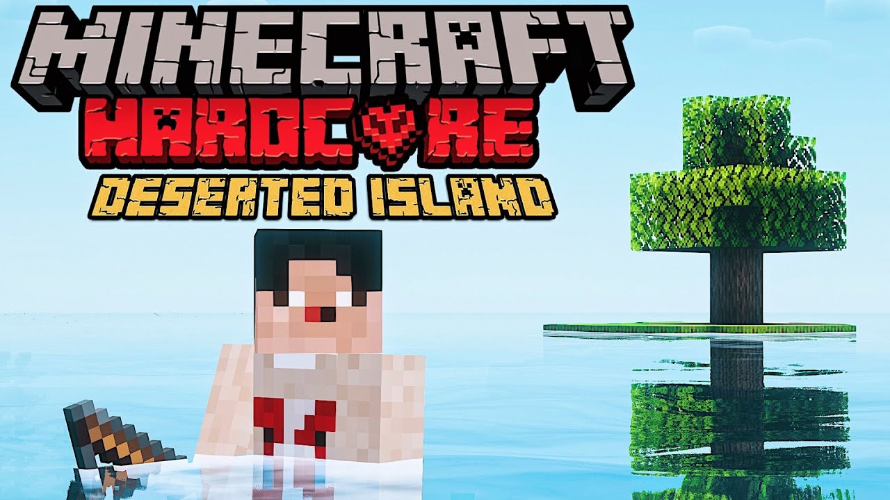 I Tried Surviving on a Deserted Island in Hardcore Minecraft - YouTube