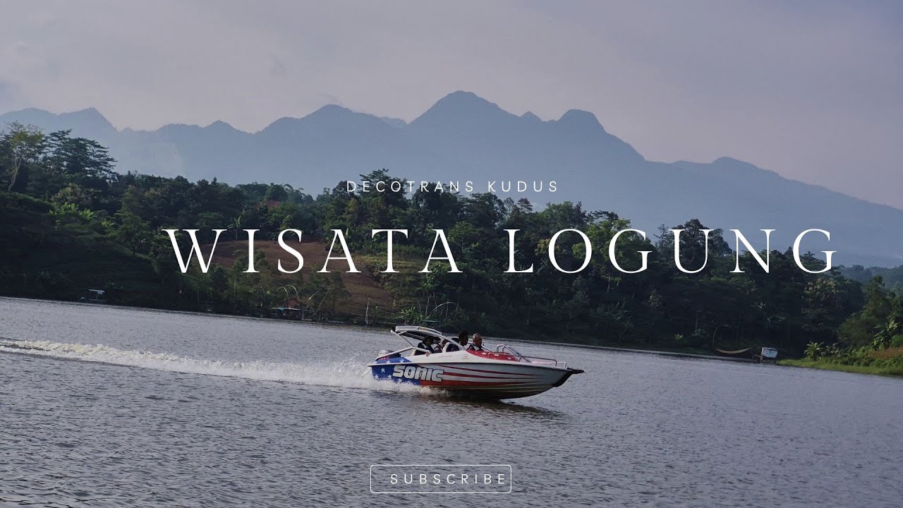 Wisata SpeedBoat Waduk Logung Kudus - YouTube