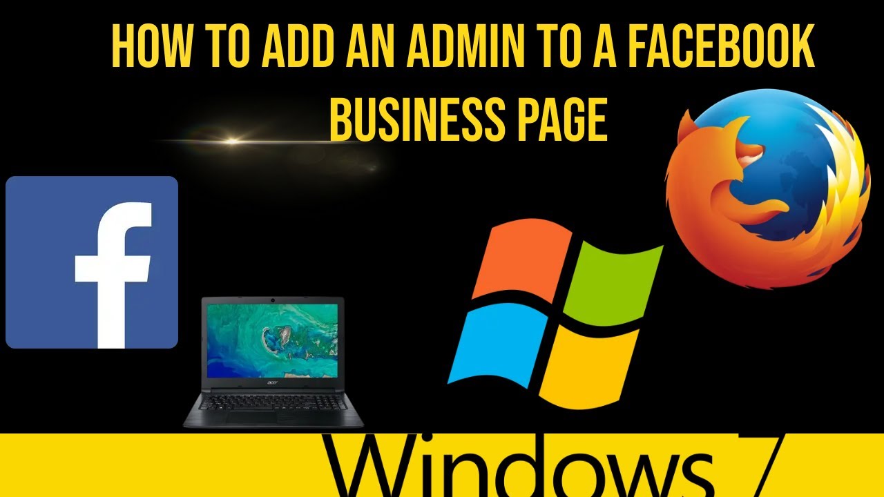 how to add an admin to a facebook business page - YouTube