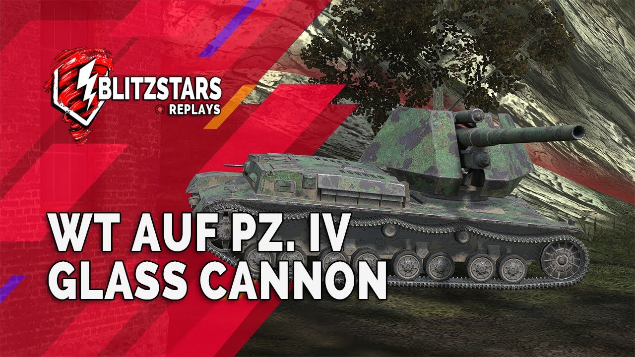 ⚔️ WT auf Pz. IV – Glass Cannon of Germany | World of Tanks Blitz - YouTube