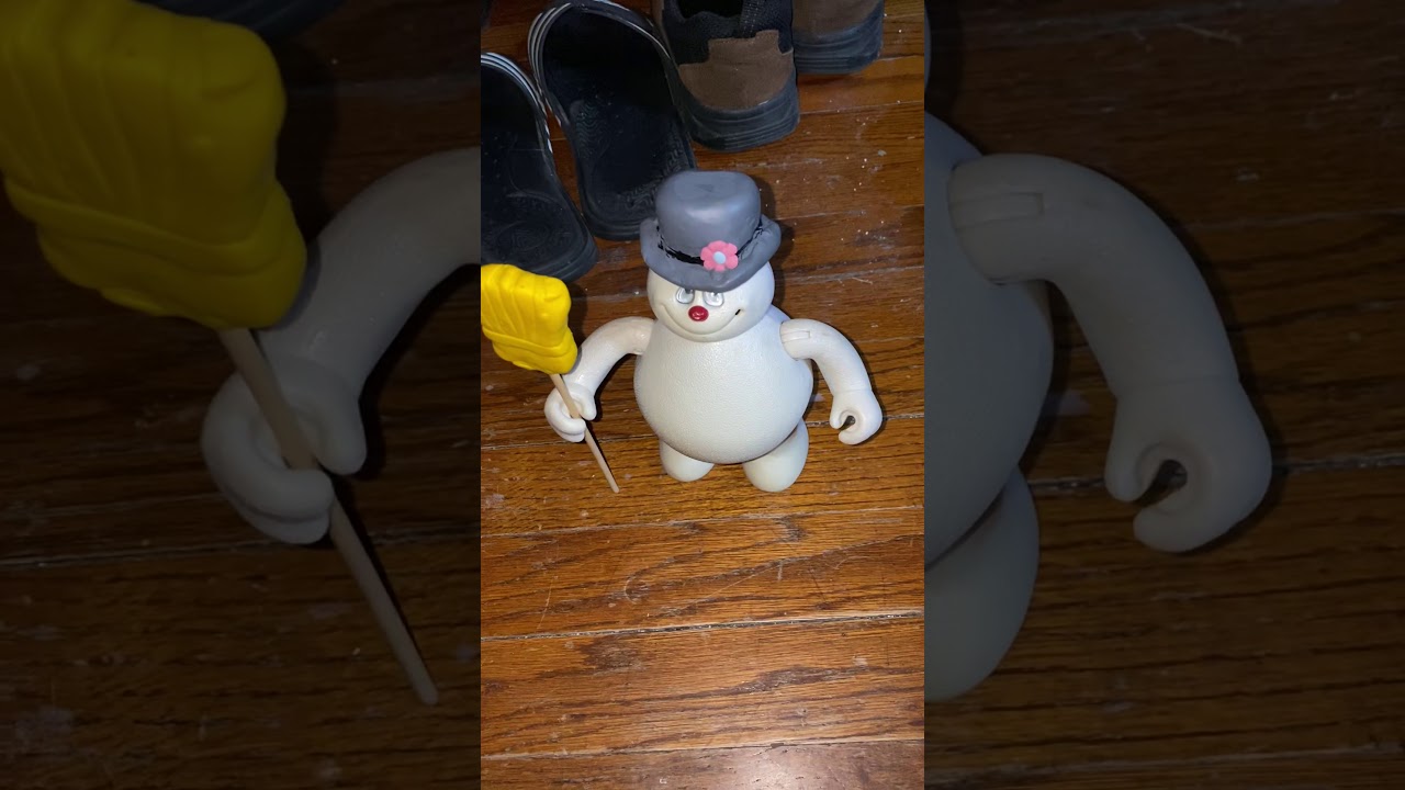 Deluxe frosty the snowman action figure - YouTube