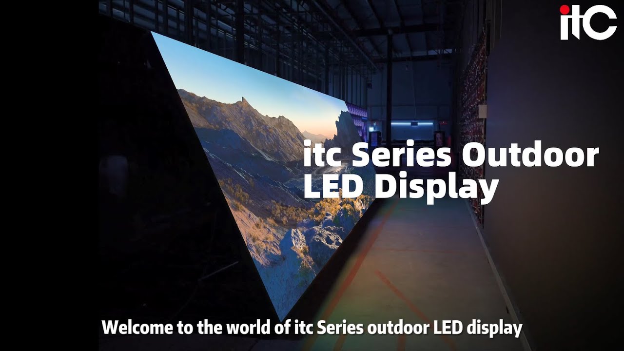 itc Outdoor LED Video Wall - YouTube