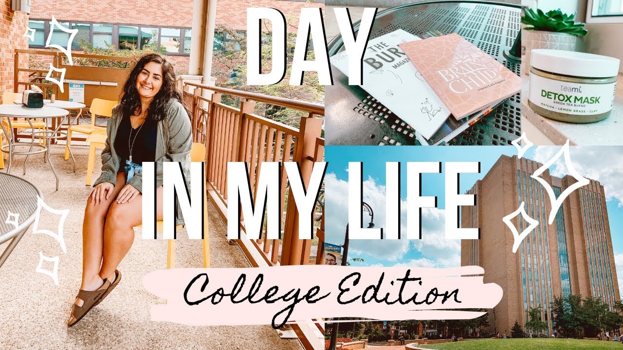 COLLEGE DAY IN MY LIFE | Freshman Year - YouTube